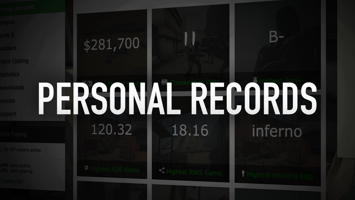 ESEA launches Personal Records